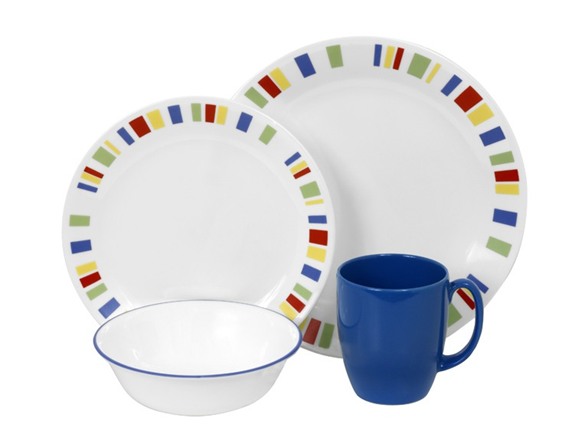 Corelle Dishes, 16-Piece Set for just $19.99