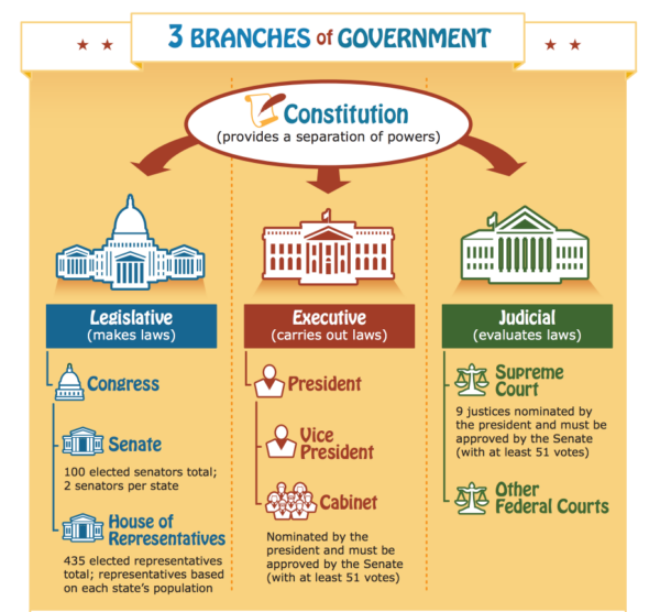 FREE 3 Branches of Government Poster (Great for Teachers & Homeschoolers)